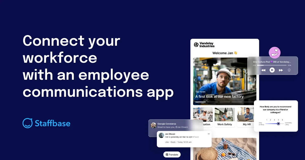 Best Employee Communication App | Staffbase Best Employee Communication App | Staffbase